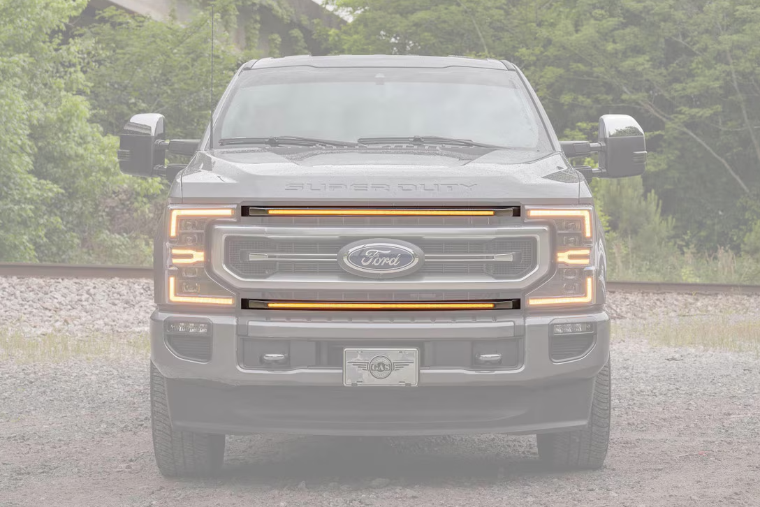 Morimoto XBG Amber LED DRL Grille Inserts For 2020-2022 Ford Super Dut – Rudy's Performance Parts