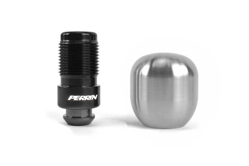 Perrin WRX 5-Speed Brushed Barrel 1.85in Stainless Steel Shift Knob ...