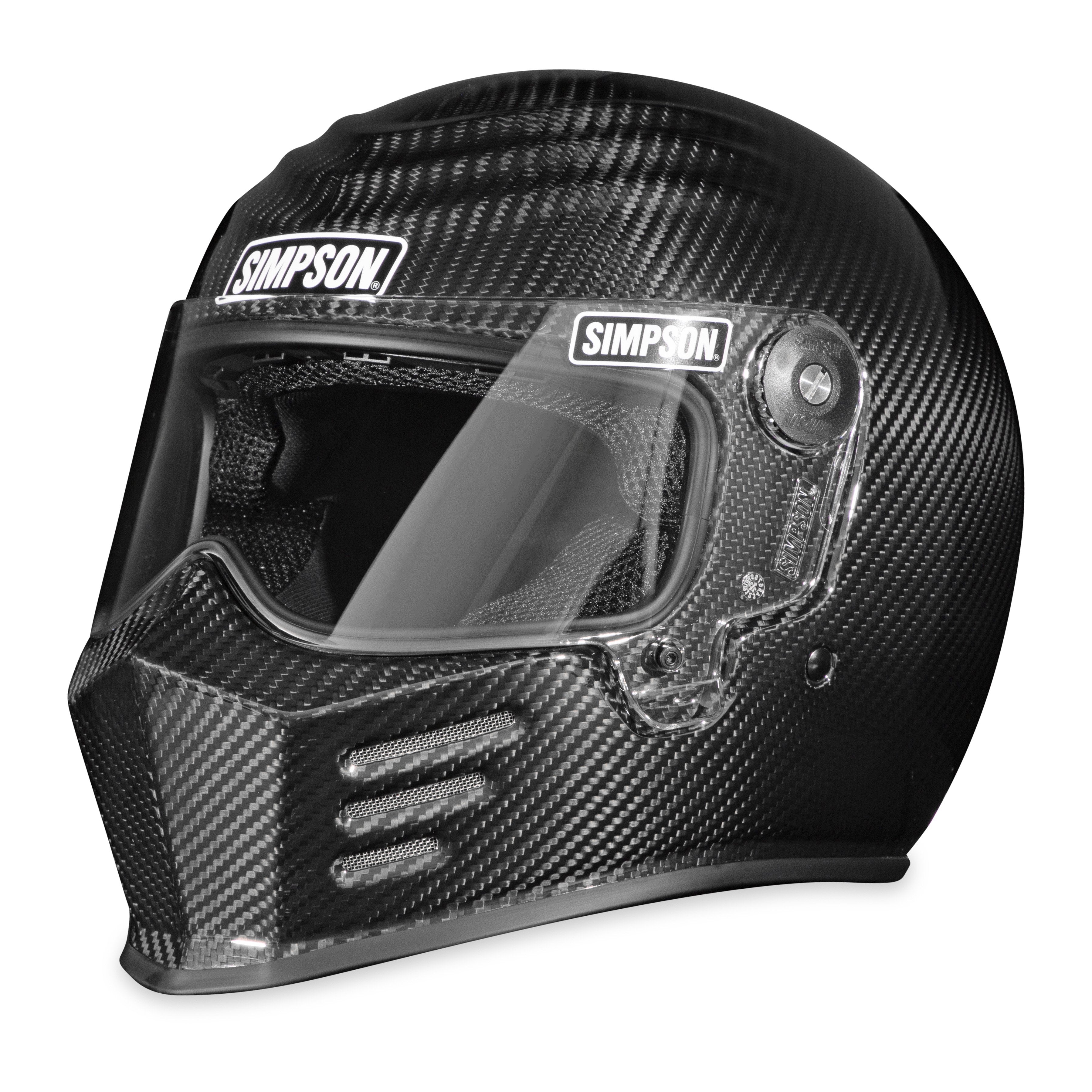 Simpson Motorcycle Outlaw Bandit 3 Helmet - Carbon Fiber - Small – Rudy ...