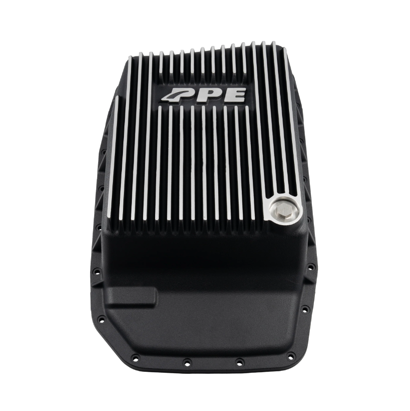 PPE Brushed Aluminum 6R80/6R100 Transmission Pan For 07-22 Ford F150/F ...