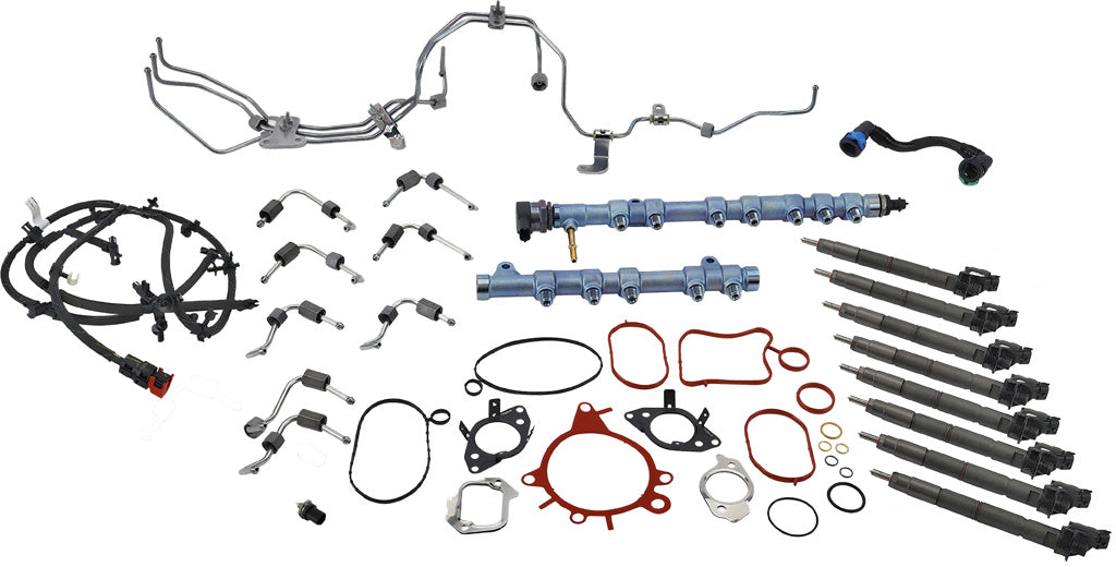 Alliant Power Fuel Contamination Kit For 2017-2019 Ford 6.7L Powerstro ...