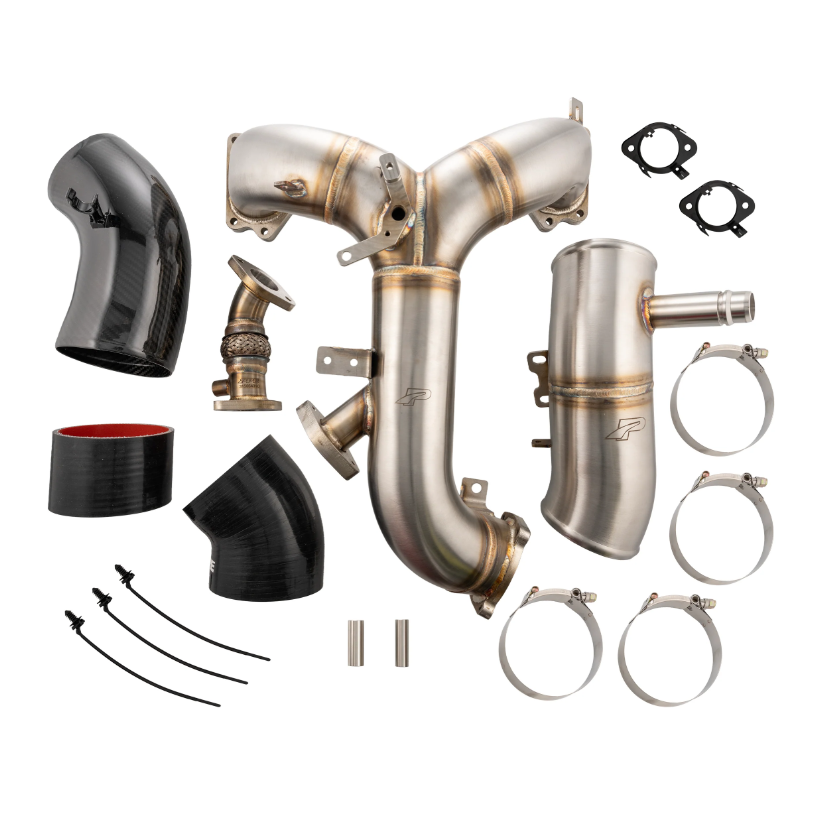 PPE Brushed Intake Manifold & Turbo Inlet Kit For 20-25 Ford 6.7L Powe ...