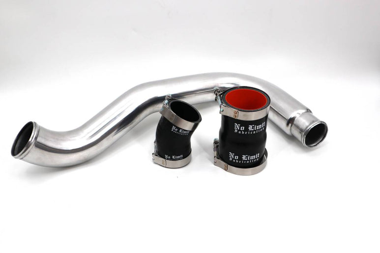 No Limit Fab Raw Hotside Intercooler Pipe For 2003–2007 Ford 6.0L Powe ...