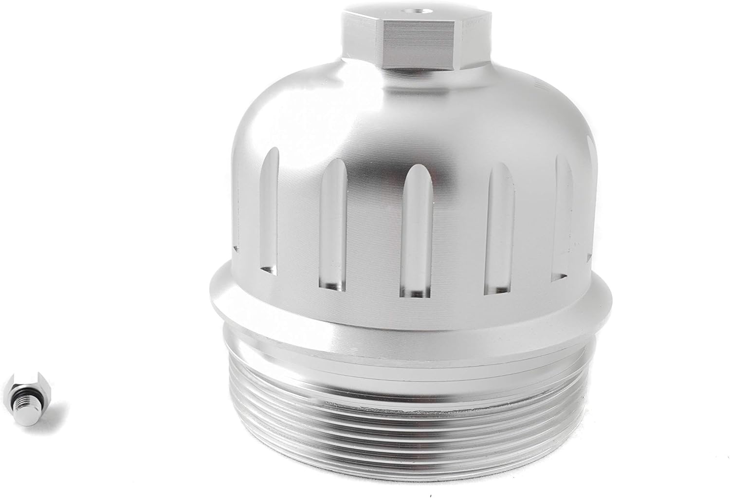 Rudy's Polished Billet Fuel Filter Housing Cap For 2017-2019 Chevy/GMC ...
