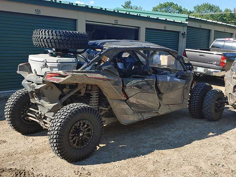 (4) 14X7 Fuel UTV D920 Vector Beadlock Wheels Matte Black 4X137 +38 Of ...