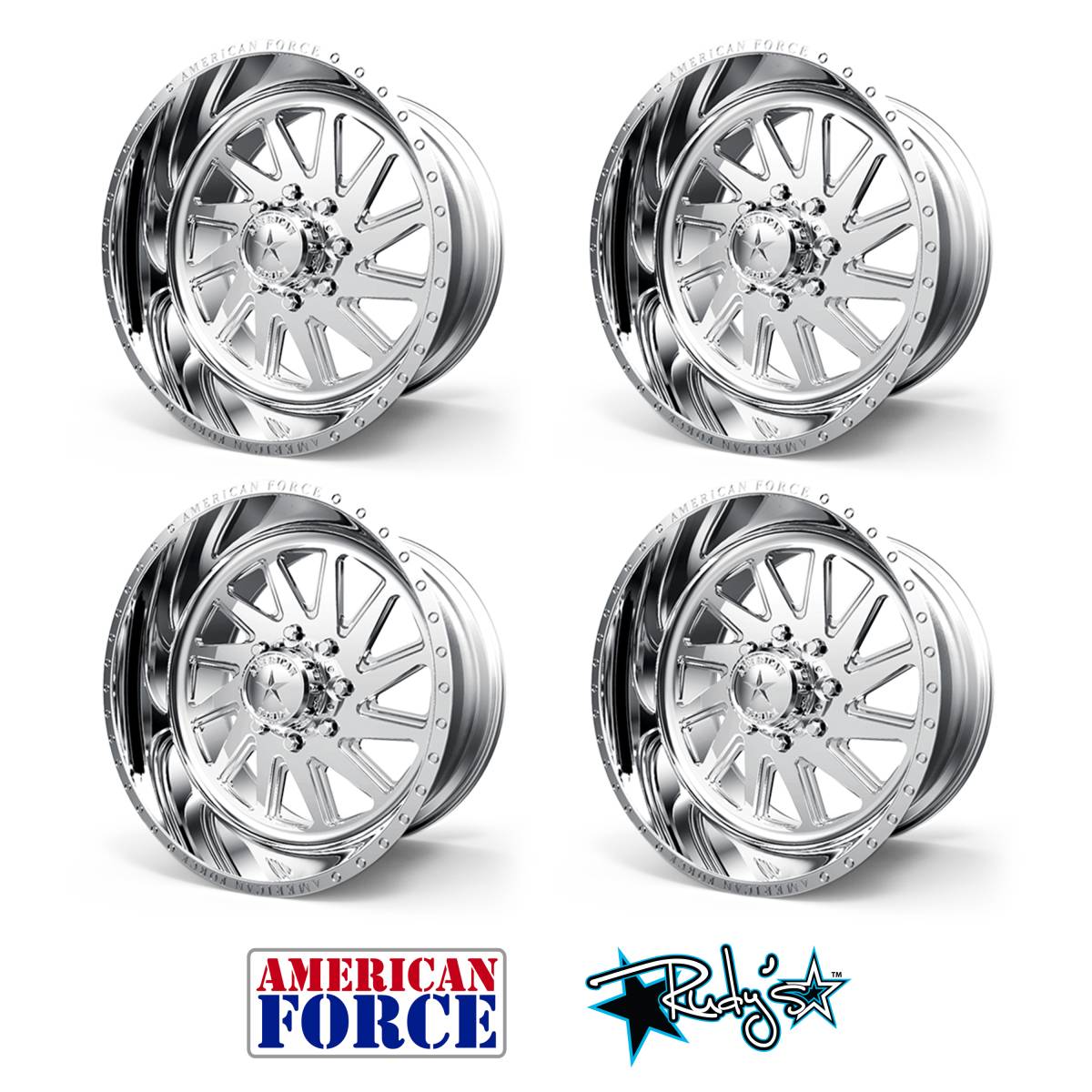 (4) American Force SS8 AKA Wheels – Rudy's Performance Parts