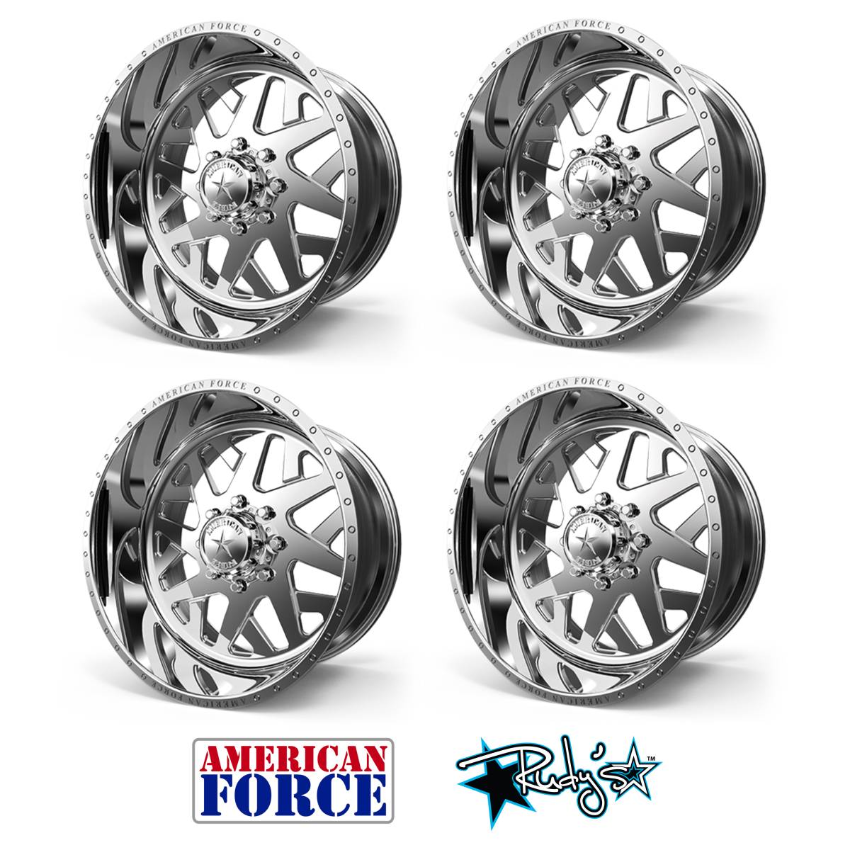 (4) American Force SS8 Chopper Wheels – Rudy's Performance Parts