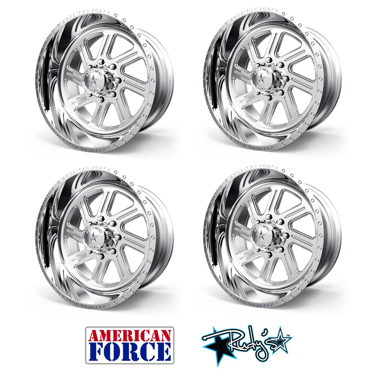 (4) American Force SS8 Ikon Wheels – Rudy's Performance Parts
