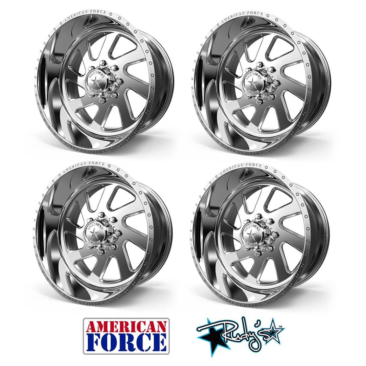 (4) American Force SS8 Power Wheels – Rudy's Performance Parts