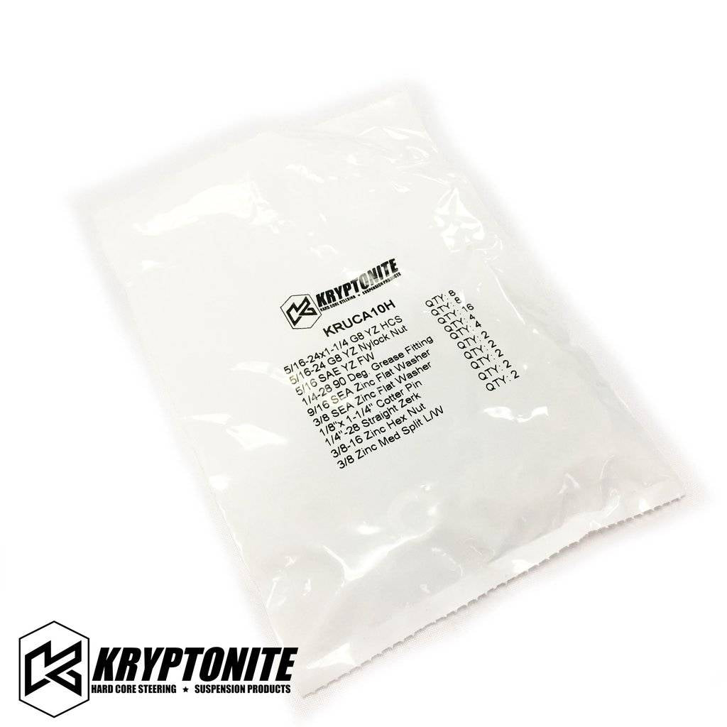 Kryptonite Upper Control Arm Hardware Kit For 11-19 Chevy/GMC 2500HD/3 ...