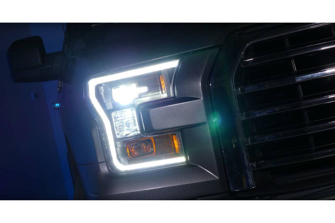 Morimoto XB Hybrid Headlight Assembly Set Plug & Play For 15-17 Ford F ...