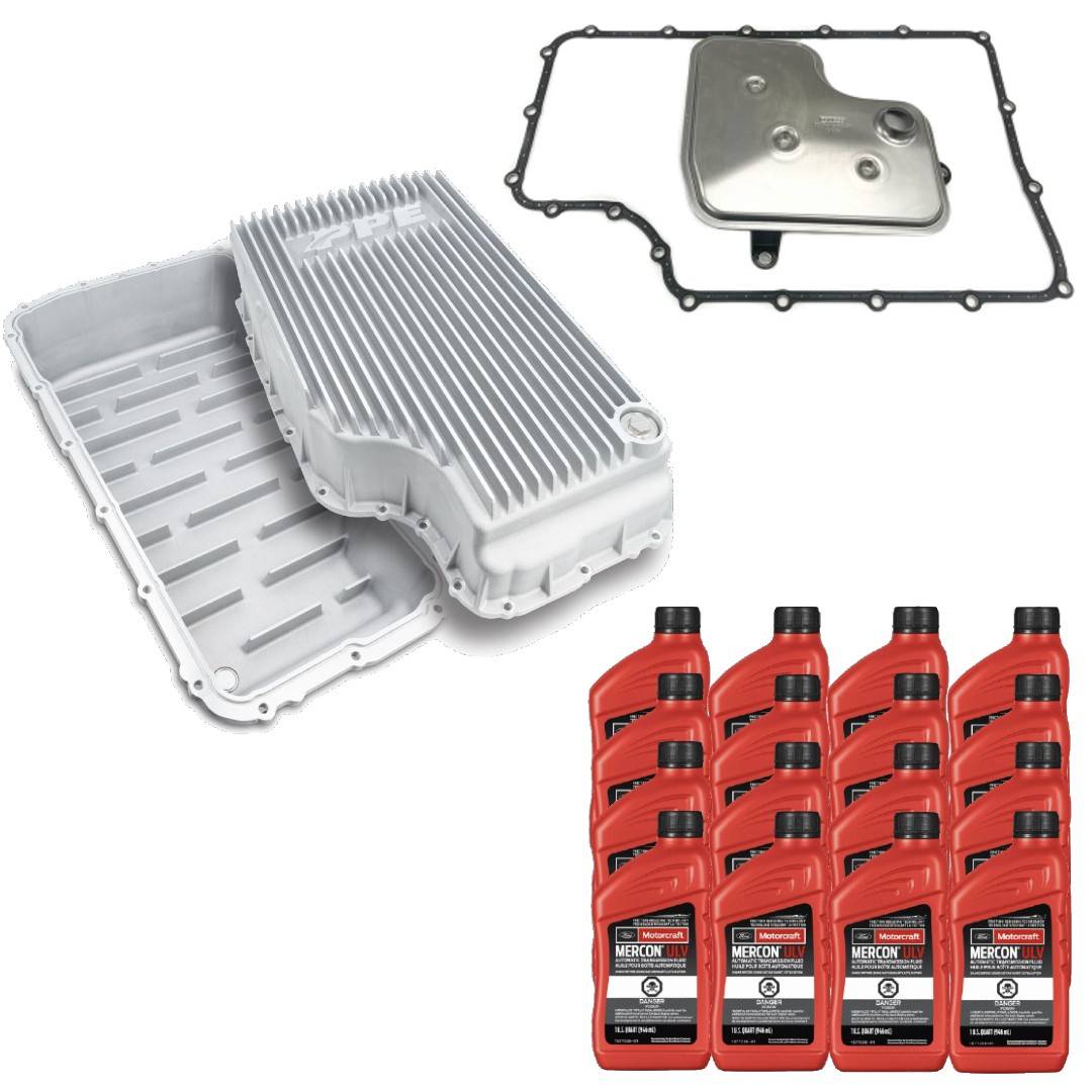 10R140 Transmission Service Kit & PPE Diesel Deep Pan For 20+ Ford F-2 ...