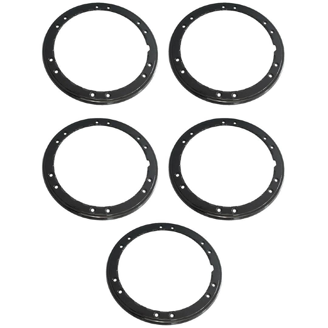 Ford Performance 5pc Gloss Black Aluminum Bead Lock Trim Kit For 2021 ...