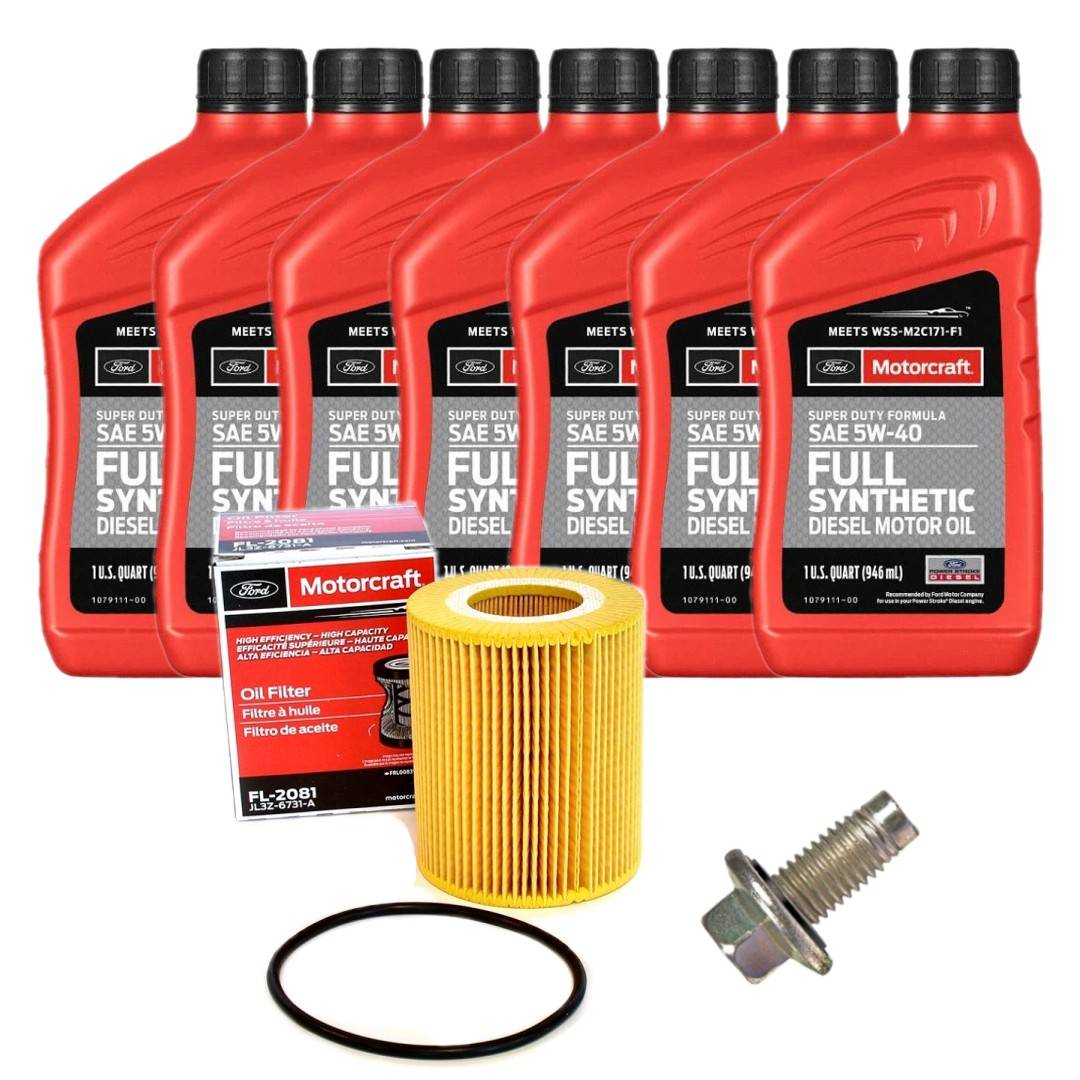 Motorcraft Extreme Duty Oil Change Kit For 2018+ Ford F-150 3.0L Power ...
