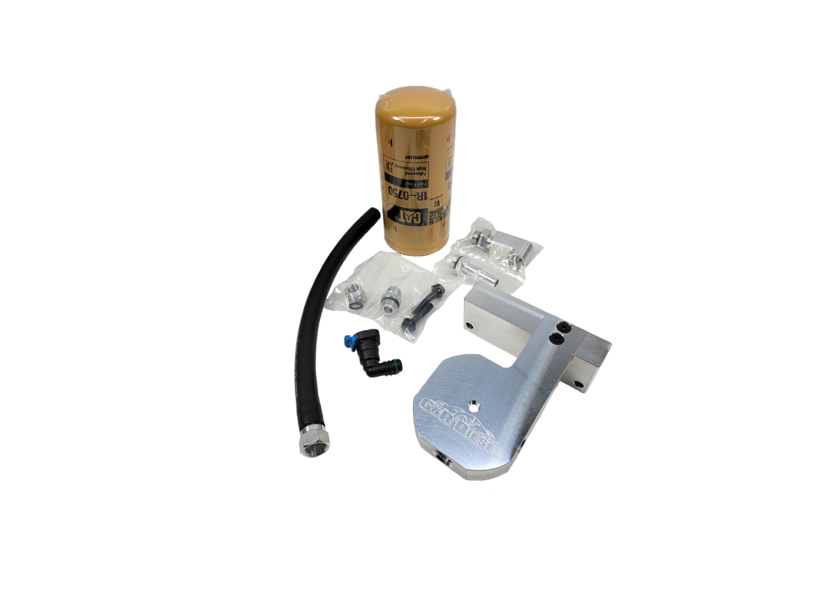 G&R Diesel Cat Fuel Filter Conversion Kit For 2019-2020 Dodge Ram 6.7L ...