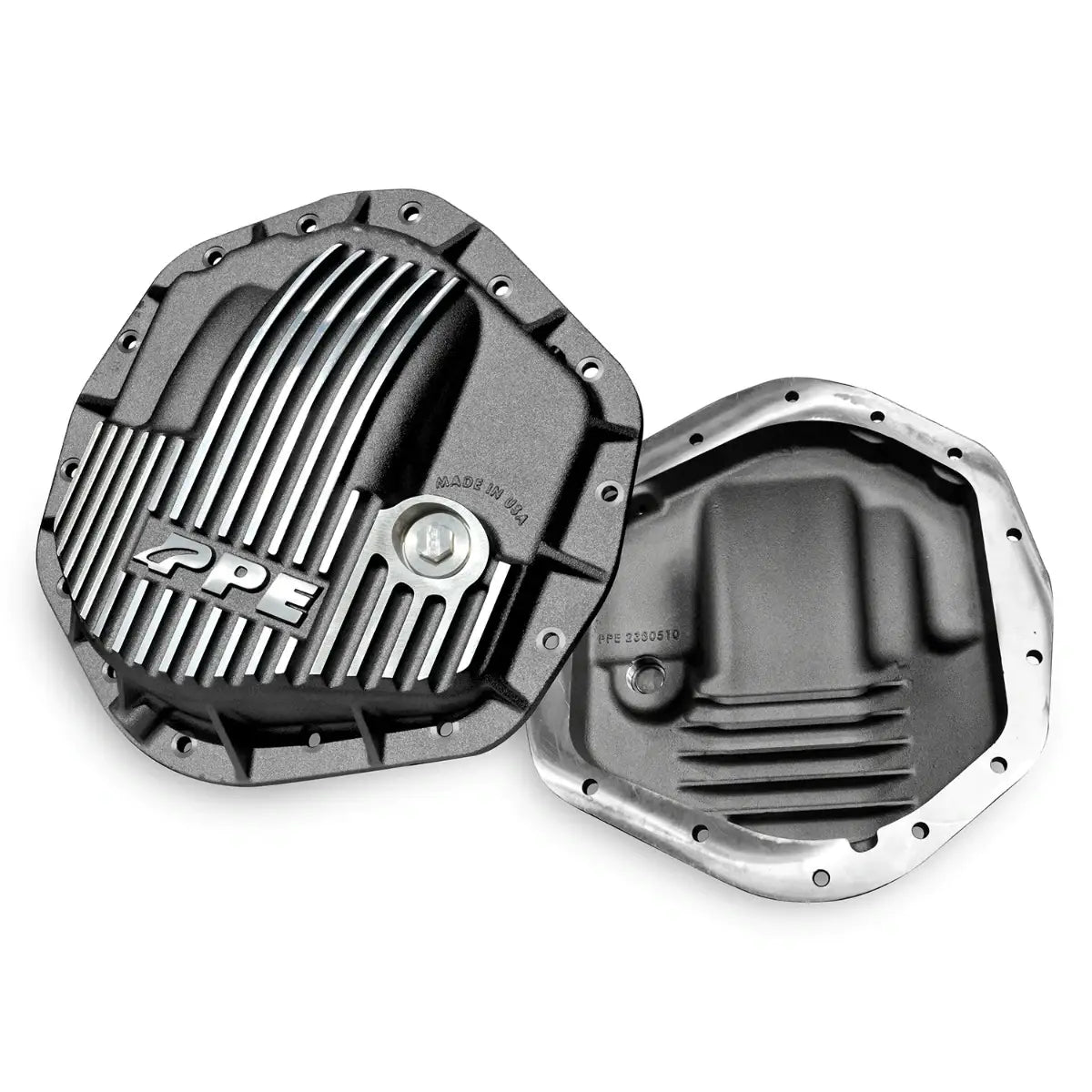 PPE Heavy Duty Brushed Aluminum Rear Differential Cover For 01-19 GM/D ...
