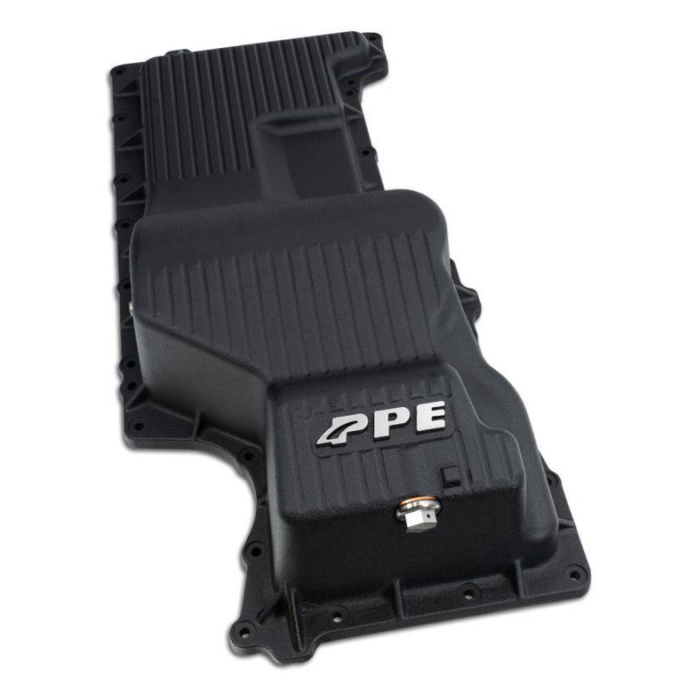 PPE Black Aluminum Heavy-Duty Deep Engine Oil Pan For 19+ Chevy GMC 3 ...