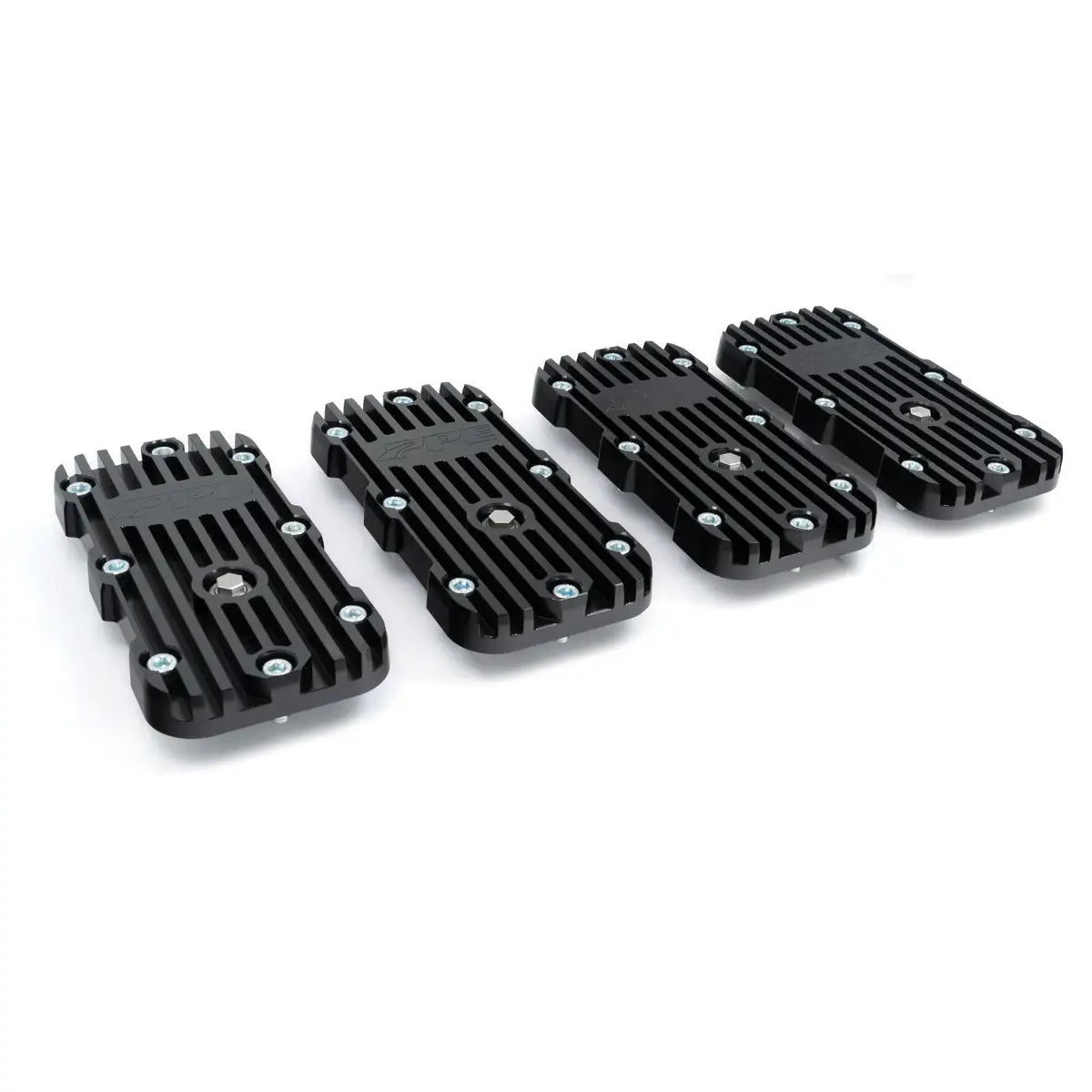 PPE Billet Black Geared Hub Heat Sink Cover Set For 92-06 Hummer H1 HM ...