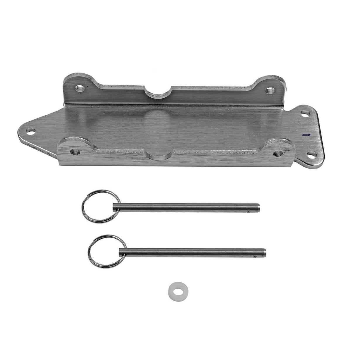 B&M Aluminum Quick Detach Shifter Mounting Plate Kit For B&M Pro Stick ...