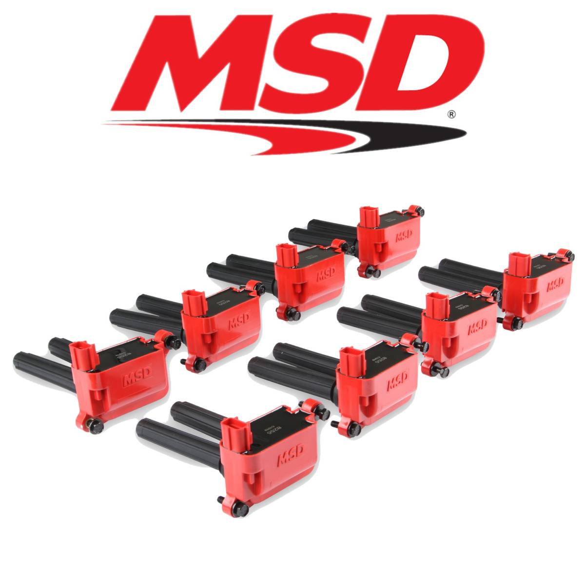 MSD Blaster Ignition Coil Set For 2011-2020 Dodge Ram 1500/2500/3500 5 ...