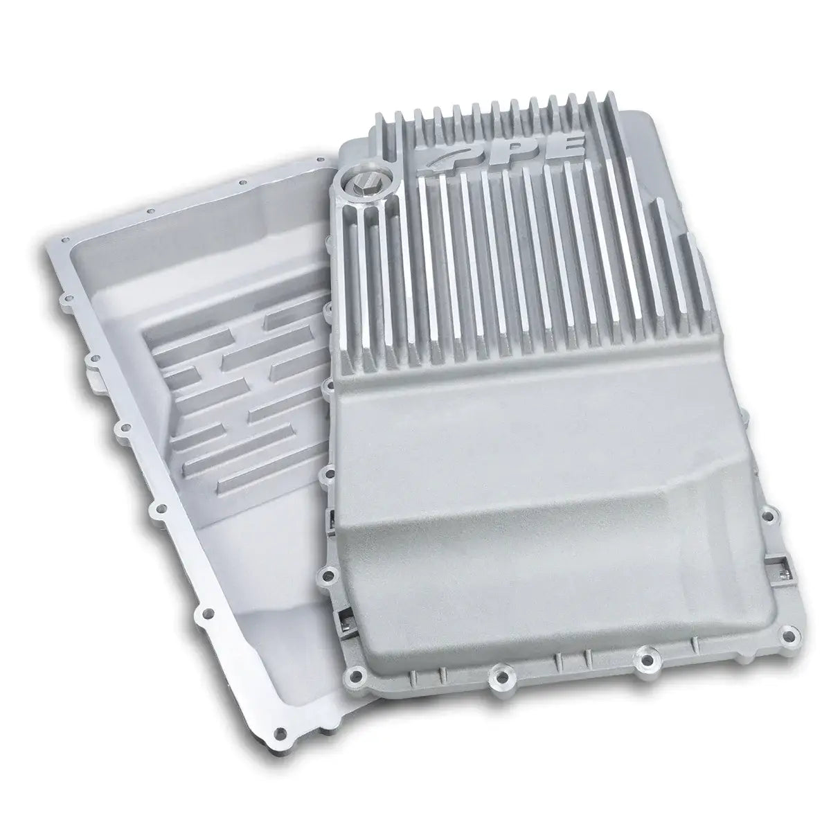 PPE Heavy-Duty Cast Aluminum Deep 10R80 Transmission Pan (Raw) For 17 ...