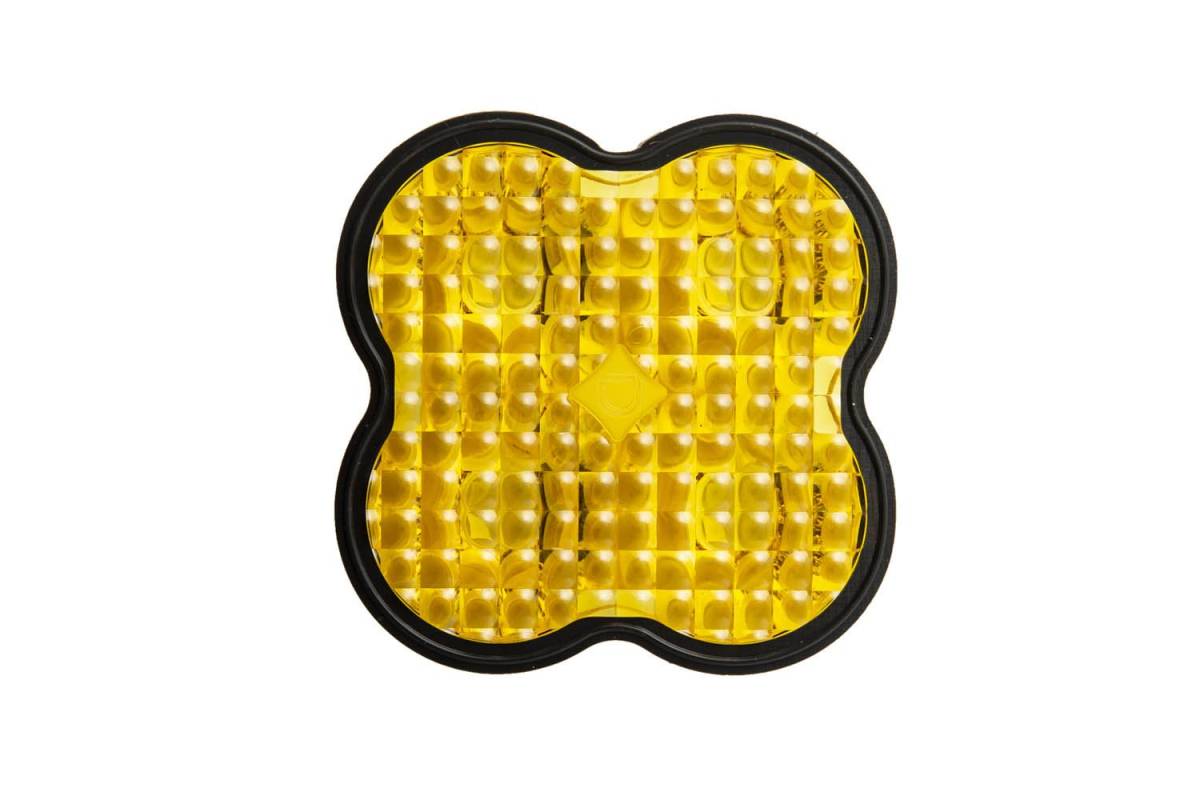 Diode Dynamics DD6353 PC Flood Yellow Lens for SS3 Pods - 4000K Emitte ...