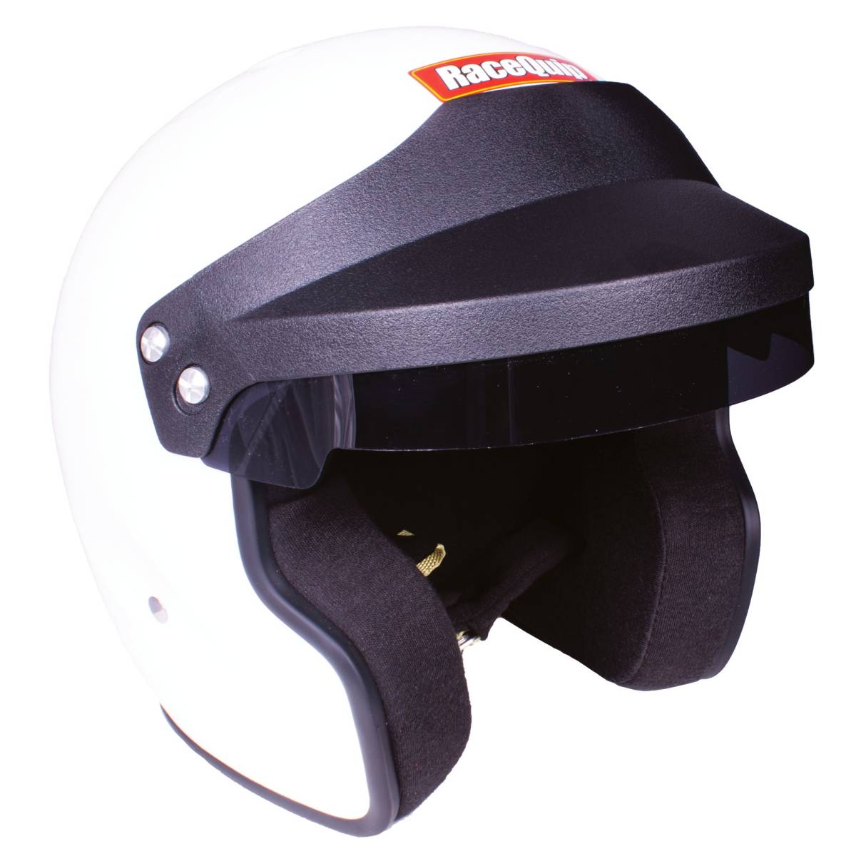 RaceQuip OF20 Open Face Helmet FRP Gloss White XL – Rudy's Performance ...