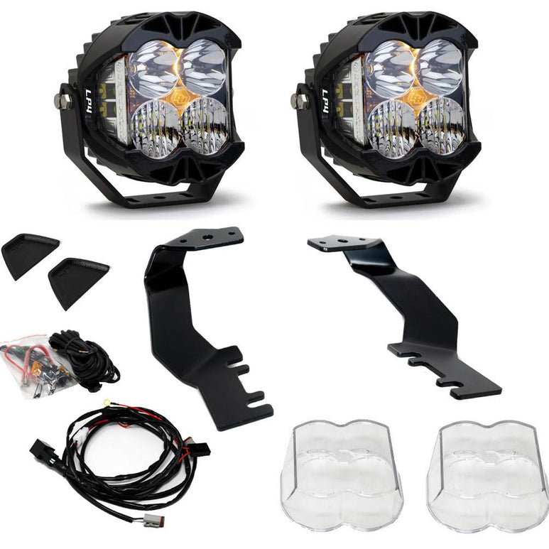 Baja Designs LP4 Pro LED A-Pillar Light Kit For 2022-2024 Toyota Tundr ...