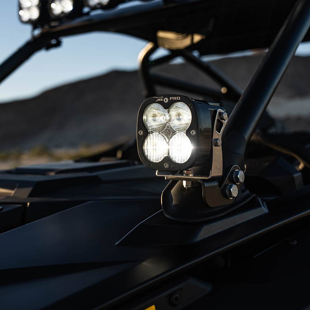 Baja Designs XL Pro LED A-Pillar Light Kit For 20-24 Polaris RZR Pro R ...