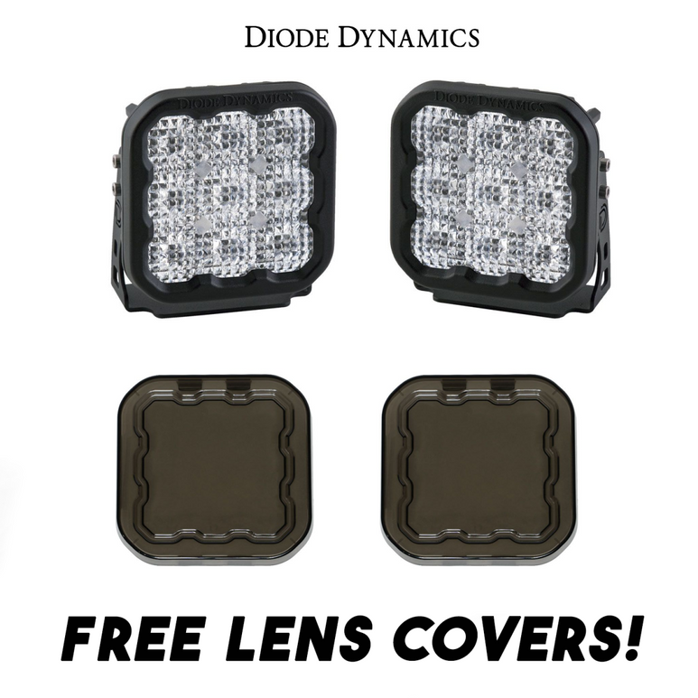 Diode Dynamics Stage Series 5 5" 5in Five Inch Pro Sport LED Pod, Off ...