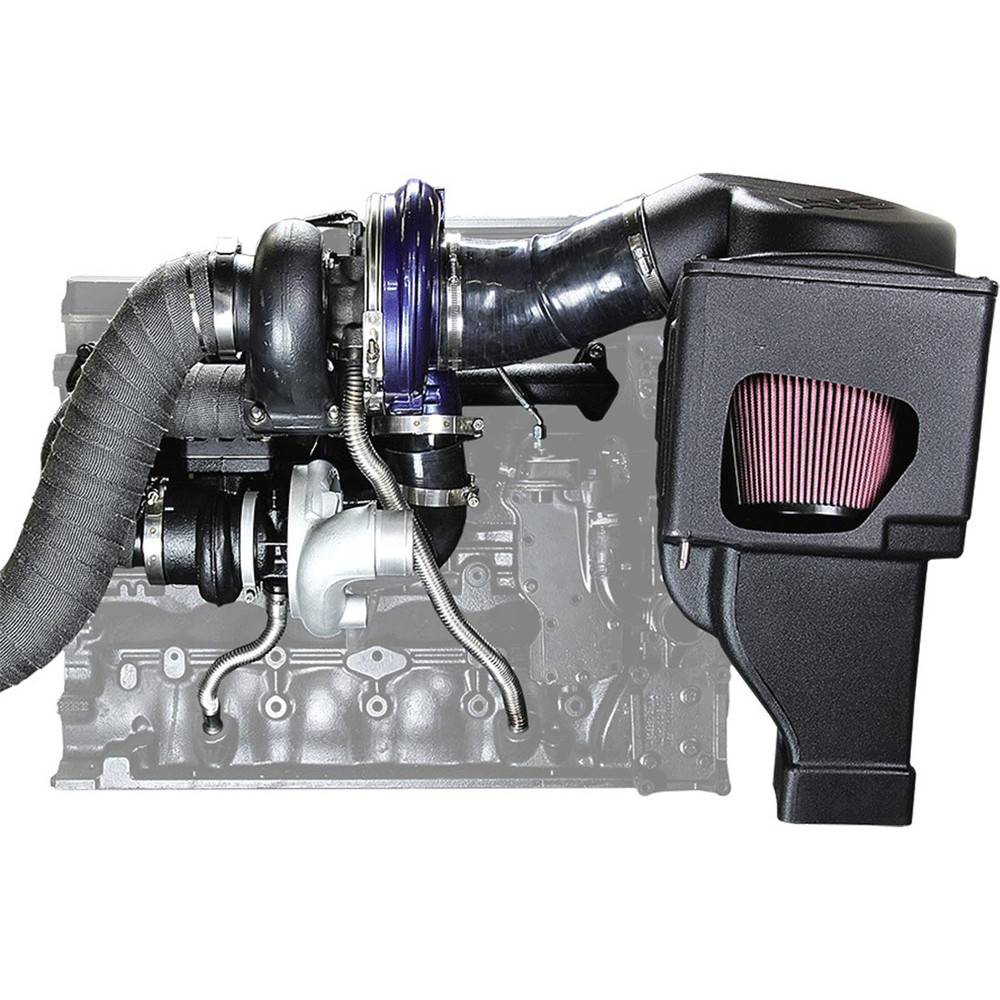 ATS AURORA Plus 5000 Compound Turbo System For 2003-2007.5 Dodge 5.9L ...
