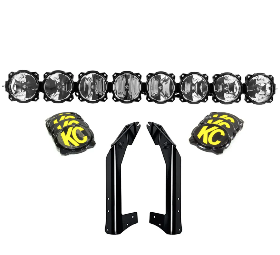 KC HiLiTES 50" Pro6 Gravity LED 8-Light Bar 160w Combo Beam For 07-18 ...