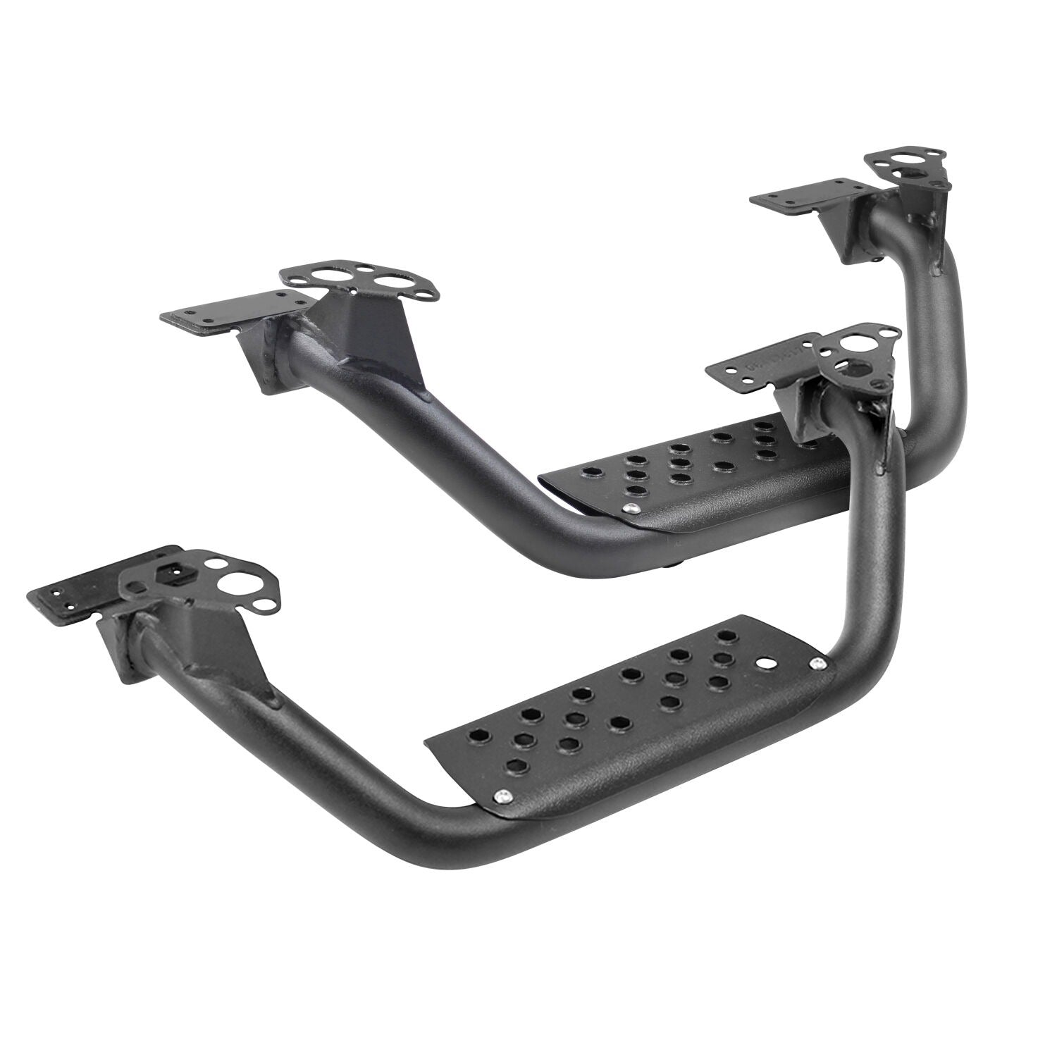 Go Rhino D6410000T - 4" Drop Steps for Dominator Xtreme D6, Pair - Tex ...
