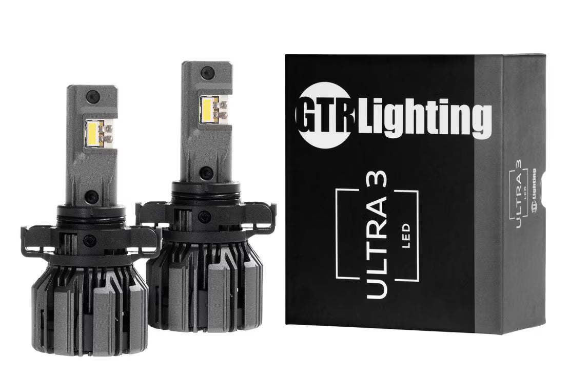 GTR Lighting Ultra 3.0 5202/2504 LED Bulb Pair 4700LM 5750K Fog Light ...