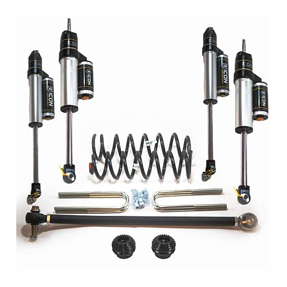 No Limit Fabrication 2 Inch Rear Lowering Kit with ICON 2.0 Shocks For ...