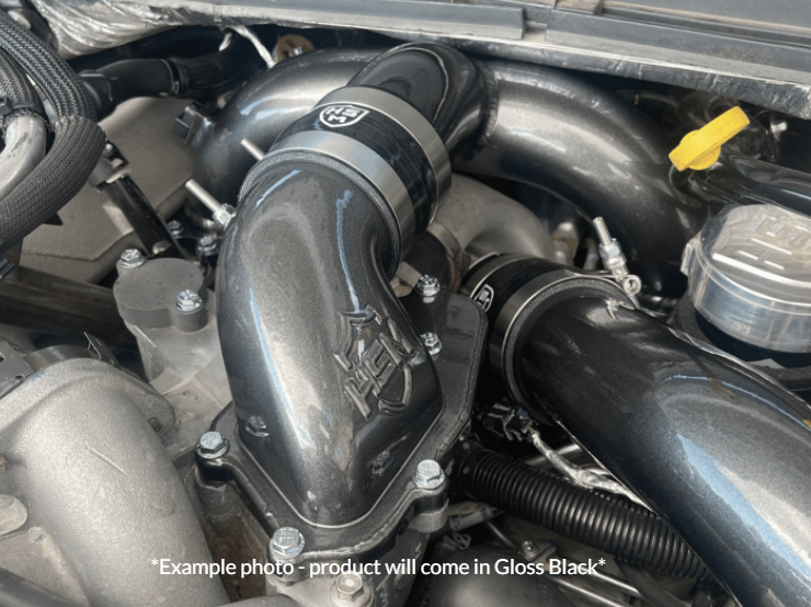 HS Motorsport Gloss Black Hi-Flo Intake Manifold For 11-19 Ford 6.7L P ...