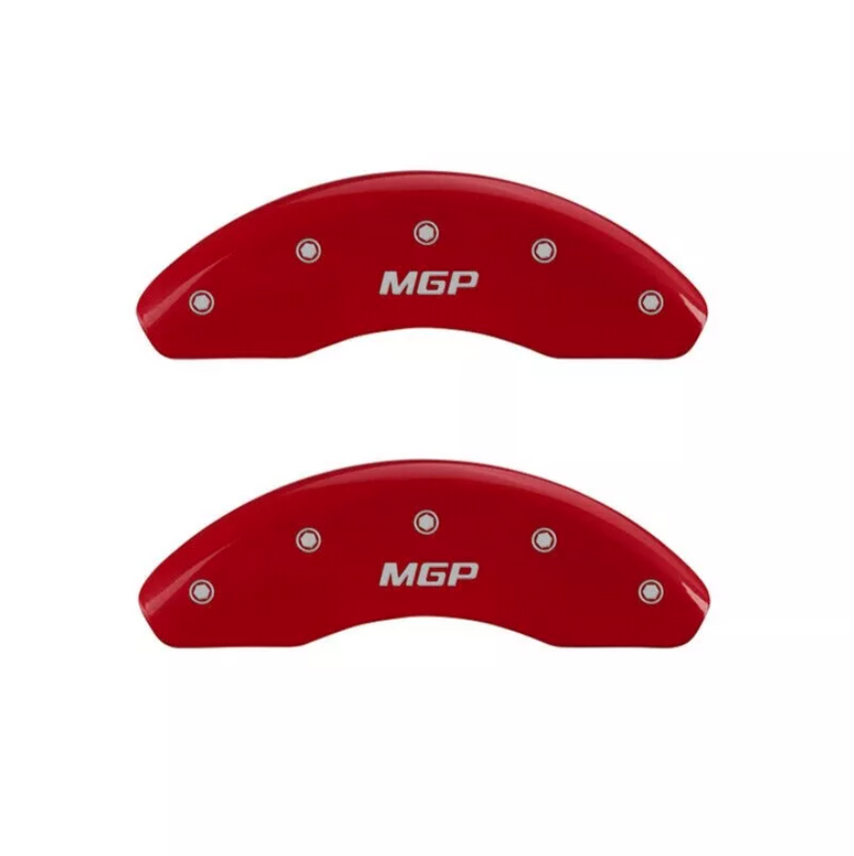 MGP Red Caliper Covers Set For 18-22 Toyota Camry L/LE/SE/XSE/Hybrid 2 ...
