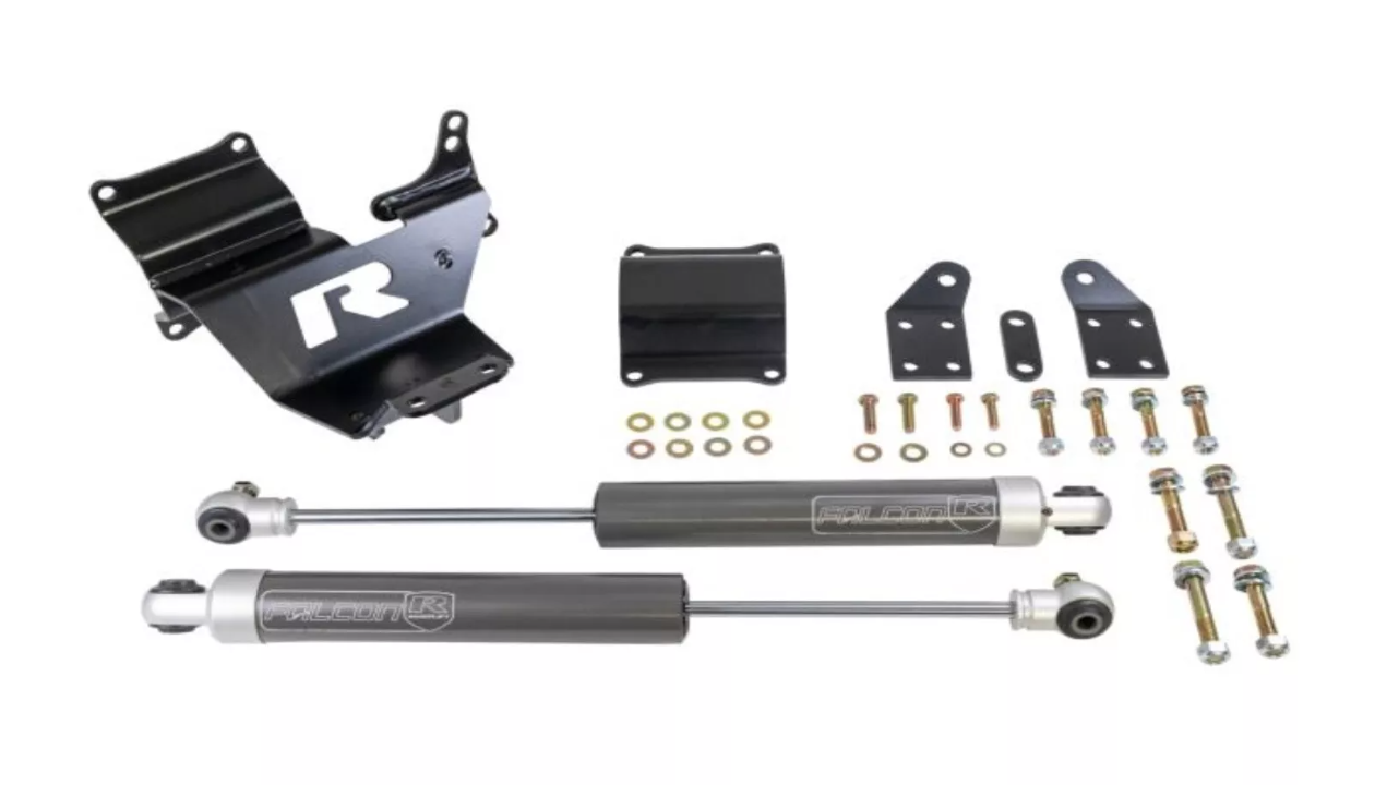 ReadyLIFT Dual Steering Stabilizer Shocks for 2011-2025 Ford F250 F350 ...