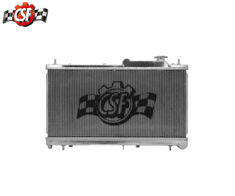CSF Performance Aluminum 2-Row Radiator For 2008-2016 Subaru Impreza/W ...