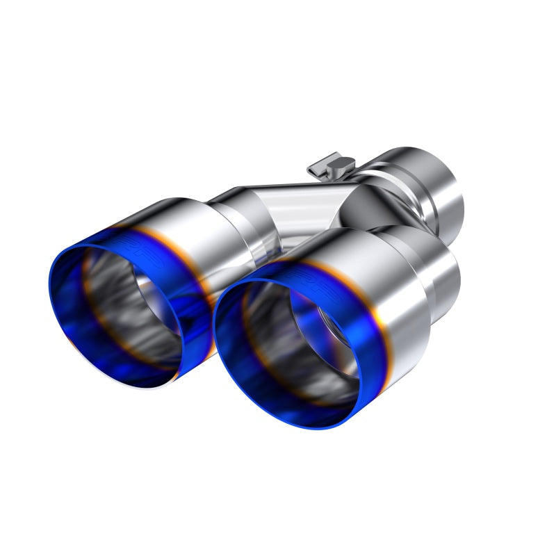 MBRP Armor Pro Staggered Burnt Exhaust Tip 2.5 Inch Inlet/3.5 Inch OD ...