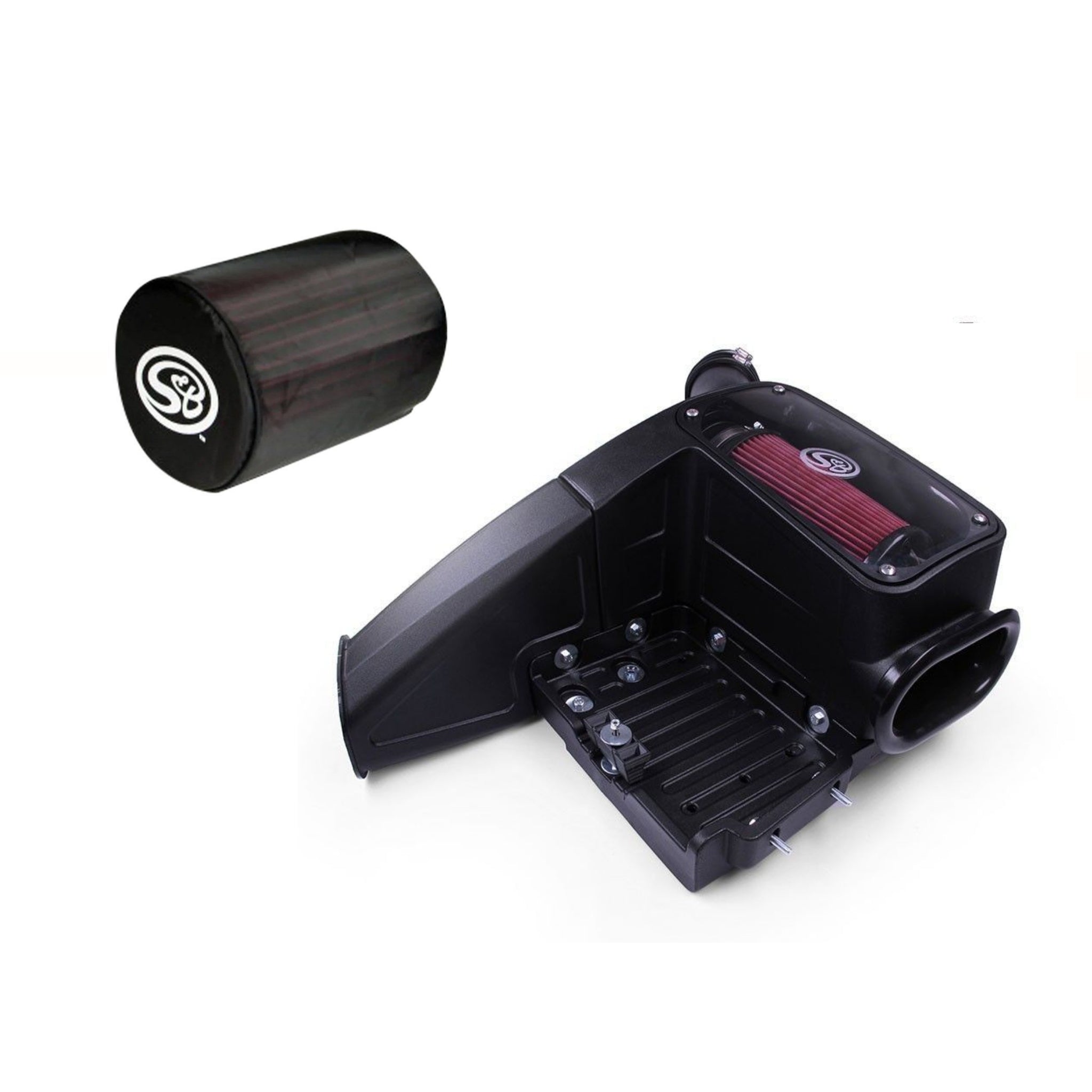 S&B Cold Air Intake with Oiled Filter and Filter Wrap For 1998-2003 Fo ...